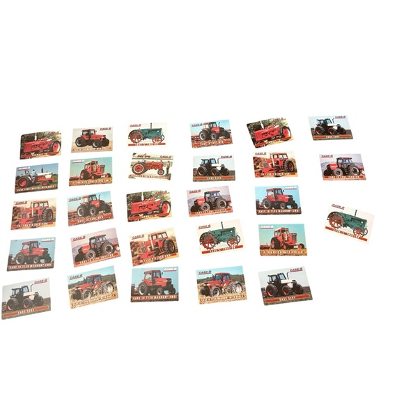 Vintage | Toys | Ertl Harvest Heritage Trading Cards Case Corp Tractor ...